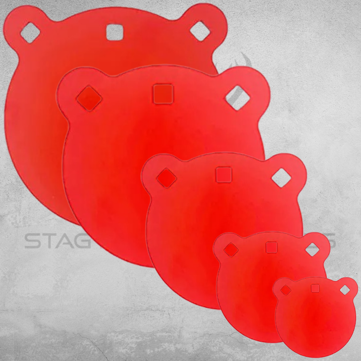 100mm Round Gong 12mm Thick (Armour Plate) – Stag Point Industries